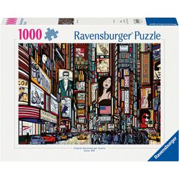 Puzzle Ravensburger "Buntes New York", bunt, Puzzles, KinderB:70cm H:50cm, Pappe, Made in Germany, B:70cm H:50cm