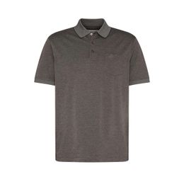 Poloshirt Bugatti, Herren, Gr. L, grau (240, grau), 50% Baumwolle, 50% Polyester, unifarben, normal, ohne Ausschnitt, Shirts, Modern Fit aus einem Baumwollmix