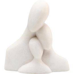Dekofigur KARE DESIGN "Deko Figur Soft Family 30cm", wei&szlig;, B:28cm H:29,5cm T:13cm, Dekofiguren