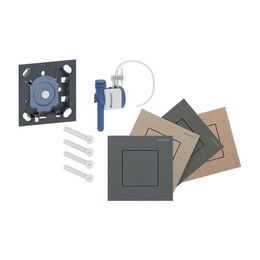 Geberit Typ 40 Urinalsteuerung 004781002 pneumatische Sp&uuml;lausl&ouml;sung, eckig, galvanisiert