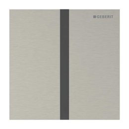 Geberit Typ 40 Urinal-Steuerung 116237ID1 elektronisch, Batteriebetrieb, nickel / geb&uuml;rstet, easy-to-clean-beschichtet
