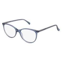 Fielmann ABC 070 CL Brille Damen | Fassung: Vollrand, Butterfly, Blau Transparent