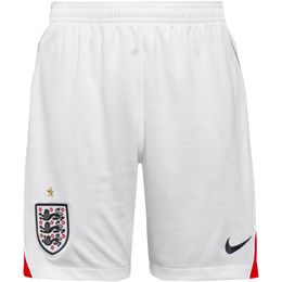 Nike ENGLAND WM 2026 STADIUM HOME Fu&szlig;ballshorts Kinder - Gr&ouml;&szlig;e 128/134 - wei&szlig;