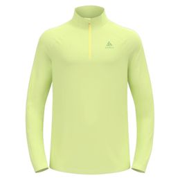 Odlo Essential Ceramiwarm Mid Layer 1/2 zip Bekleidung Herren gelb xxl