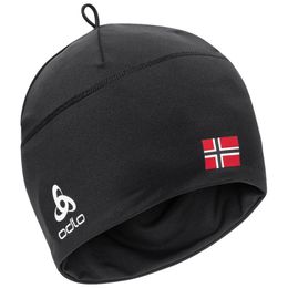 Odlo Polyknit Fan Warm Eco Hat Bekleidung Unisex schwarz