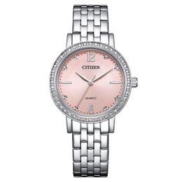Citizen Silber Damen Armbanduhr EL3100-55W