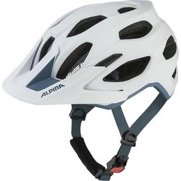 Alpina Carapax 2.0 MTB-Helm white pebble blue matt M (52-57 cm)
