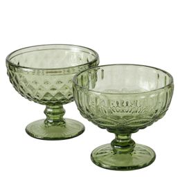 Boltze Schale Aurora 2er Set g&uuml;n skandinavische Deko Online Shop
