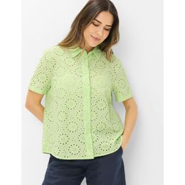Brax Damen Bluse Style VERA lime green, hellgr&uuml;n, Gr. 40