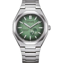 Citizen Super Titanium Zenshin 60 Silber Herren Armbanduhr NK5020-58X