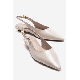 Jenna Slingback Pumps mit Spitzer Zehenpartie