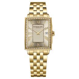 Raymond Weil Toccata Gold Damen Armbanduhr 5925-PS-00100
