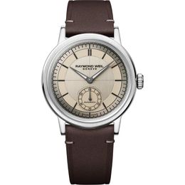 Raymond Weil Millesime Braun Herren Armbanduhr 2930-STC-11001