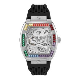 Philipp Plein The $keleton Schwarz Herren Armbanduhr PWBAA1423