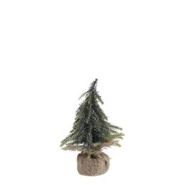 Chic Antique Fleur k&uuml;nstlicher Tannenbaum mit Glitzergold 20 cm skandinavische Deko Online Shop