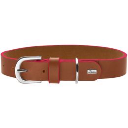 Hunter Halsband Garda cognac/pink / 40