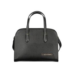 Mario Valentino Schwarze Polyurethan Damenhandtasche