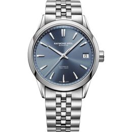 Raymond Weil Freelancer Silber Herren Armbanduhr 2741-ST-50001