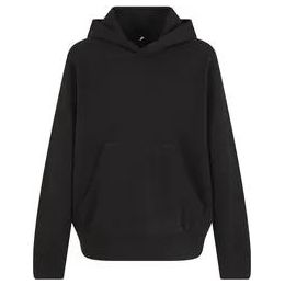 Kapuzensweatshirt Urban Classics "Urban Classics Boys Light Terry Hoody", Jungen, Gr. 134/140, schwarz, 100% Baumwolle, unifarben, Sweatshirts