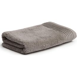 M&ouml;ve Handtuch M&Ouml;VE "Loft", ginger, B:50cm L:100cm, Walkfrottee, Obermaterial: 100% Baumwolle, Handt&uuml;cher, mit breiter Bord&uuml;re