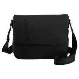 Umh&auml;ngetasche Valentino BAGS "DRAGONHAWK", Damen, Gr. B/H/T: 29cm x 24cm x 9cm, schwarz, Textil, Taschen Umh&auml;ngetasche, Schultertasche, Umh&auml;ngetasche, Messenger Bag mit &Uuml;berschlag