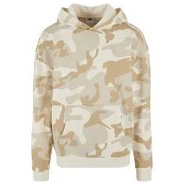 Kapuzensweatshirt Urban Classics "Urban Classics Herren Easy Camo Hoody", Herren, Gr. M, simplesandcamo, 65% Baumwolle, 35% Polyester, mehrfarbig, Sweatshirts