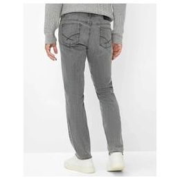 5-Pocket-Jeans Brax "Style COOPER DENIM", Herren, Gr. 34, L&auml;nge 34, grau (hellgrau), Denim/Jeans, 76% Baumwolle, 22% Lyocell, 2% Elasthan, regular fit, Jeans 5-Pocket-Jeans