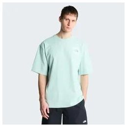 T-Shirt The North Face "M SUN OVERSIZE SHORT SLEEVE TEE-GRAPHIC", Herren, Gr. XXL, opal frost, Obermaterial: 100% Baumwolle, normal, Rundhals, Shirts T-Shirt, sportlicher Stil, Kurzarm, f&uuml;r sportliche Aktivit&auml;ten und Freizeit