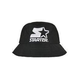 Flex Cap STARTER Black Label "Starter Black Label Accessoires Basic Bucket Hat", Gr. onesize, schwarz, 100% Baumwolle, unifarben, Caps