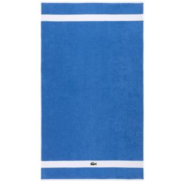 Badetuch Lacoste "LCASUAL", aerien, B:90cm L:150cm, Frottier, Obermaterial: 100% Baumwolle, Handt&uuml;cher, Badetuch, mit Label-Applikationen und Bord&uuml;re