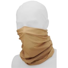 Loop Brandit "Brandit Unisex Multifunktionstuch", Damen, Gr. onesize, camel, Polyester, Modet&uuml;cher Loop