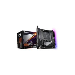 Gigabyte Mainboard "B550I AORUS PRO AX Mainboard &ndash; AMD Ryzen 5000 CPUs, 8 Phasen VRM, bis", ohne farbbezeichnung, B:24cm H:10cm T:27,5cm, Mainboards