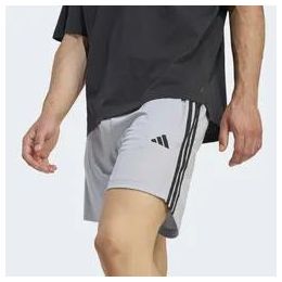 Shorts Adidas PERFORMANCE "WE BAS 3SPQ SH", Herren, Gr. 3XL, N-Gr, halsil, schwarz, Obermaterial: 100% Polyester, Hosen Shorts