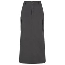 Sommerrock Karl Kani "Karl Kani Karl Kani Signature Long Cargo Skirt", Damen, Gr. XL, schwarz, 98% Baumwolle, 2% Elasthan, unifarben, normal, R&ouml;cke