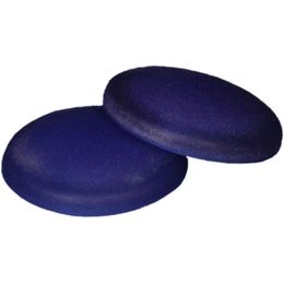 Dekomagnet Liedeco, blau, &Oslash;:3cm, Materialmix, Gardinenbefestigungen, f&uuml;r metallische Fl&auml;chen