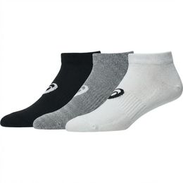 asics 3 Pack Crew Sock Bekleidung Unisex schwarz S