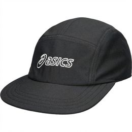 asics Running 5 Panel Cap Bekleidung Unisex schwarz S