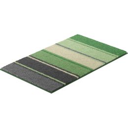 Badematte Grund "Summertime", gr&uuml;n, H:20mm, Kunstfaser, Badematten, Badematte, bunte Badematte mit Streifen