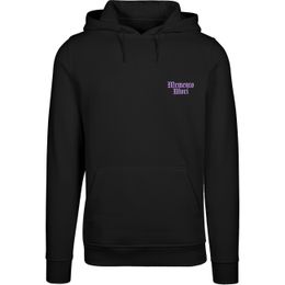 Kapuzensweatshirt MisterTee "MisterTee Memento Mori Hoody", Herren, Gr. S, schwarz, 65% Baumwolle, 35% Polyester, bedruckt, Sweatshirts
