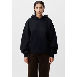 Kapuzensweatshirt LEGER "Abby, LeGer by Lena Gercke", Damen, Gr. 36, schwarz, Sweatware, Obermaterial: 65% Baumwolle, 35% Polyester, regular fit, Rippb&uuml;ndchen, Sweatshirts