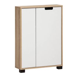 Pharao24.de Kleiner Schrank Dielenschrank 85 cm hoch und 20 cm tief