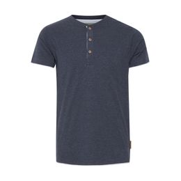 T-Shirt INDICODE "T-Shirt IDTony", Herren, Gr. XL, blau (navy mix), Obermaterial: 80% Baumwolle CO. 20% Polyester PES., Shirts T-Shirt
