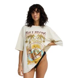 T-Shirt Billabong "Forever Dawn", Damen, Gr. S, wei&szlig; cap, Obermaterial: 100% Baumwolle., Shirts T-Shirt