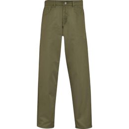 Cargohose DROPSIZE "Dropsize Dropsize Workwear Pant", Damen, Gr. W30, Normalgr&ouml;&szlig;en, olive, 65% Polyester, 35% Baumwolle, unifarben, loose fit, Hosen Cargohose