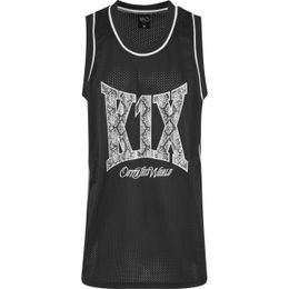 Tanktop K1x "K1x K1x Python Jersey", Herren, Gr. S, schwarz, 100% Polyester, bedruckt, normal, Tops Tanktop