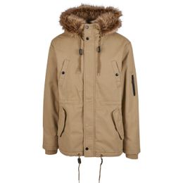 Wintermantel Brandit "Brandit Brandit Men Fish Tail Parka", Herren, Gr. L, camel, 100% Baumwolle, M&auml;ntel Wintermantel