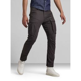 G-Star Raw Cargohose G-STAR "Rovic Zip 3D Regular Tapered Hose", Herren, Gr. 27, L&auml;nge 32, raven, Obermaterial: 97% Baumwolle, 3% Elasthan, Hosen Cargohose