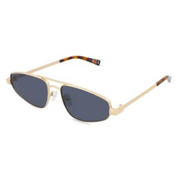 Le Specs LSU2652336 TREASURE | Damen-Sonnenbrille | Fassung: Vollrand, Pilot, Metall, Gold | Glasfarbe: Grau