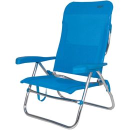Crespo AL/223 Classic Strandstuhl / Liege blau - Strandst&uuml;hle