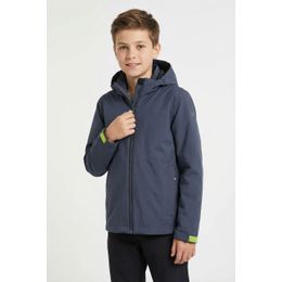 Outdoorjacke Killtec "KOS 192 BYS JCKT", Kinder, Gr. 140, stahlblau, Obermaterial: 100% Polyester. Futter: 100% Polyester, Jacken Outdoorjacke, F&uuml;r Kinder, wasser- & winddicht & atmungsaktiv, &Uuml;bergangsjacke